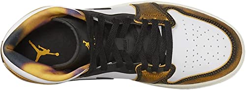 Nike Air Jordan 1 Mid Men's Shoes Black/Taxi-White-Sail DQ8417-071 14