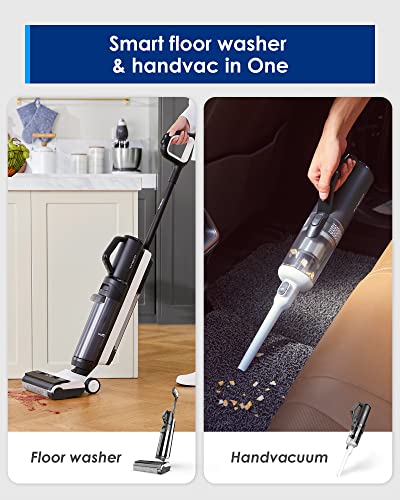 Tineco Smart Wet Dry Vacuum Cleaners, Floor Cleaner Mop 2-in-1 Cordless Vacuum for Multi-Surface & Tineco Floor Cleaning Solution