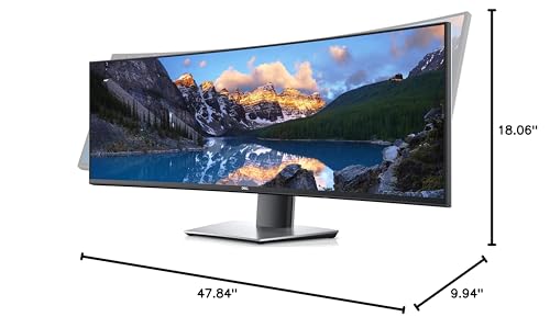 Dell Marketing USA LP Ultra Sharp 49" Screen Led-Lit Monitor Black (U4919DW)