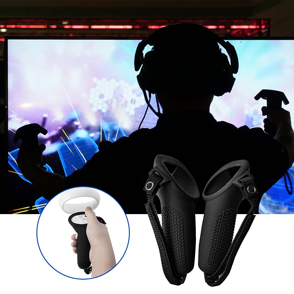 EKDJKK Touch Controller Grip Cover VR Handle Cover Replacement Part Anti-Throw Handle Protective Sleeve Enhanced Gaming Experience Portable Glasses Accessories