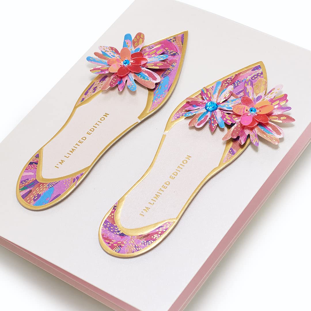 Papyrus Birthday Cards for Her, Shoes and Terrarium (2-Count)
