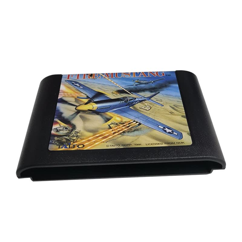 Fire Mustang Game Cartridge - Games 16 Bit MD Game Card For PAL And NTSC Version