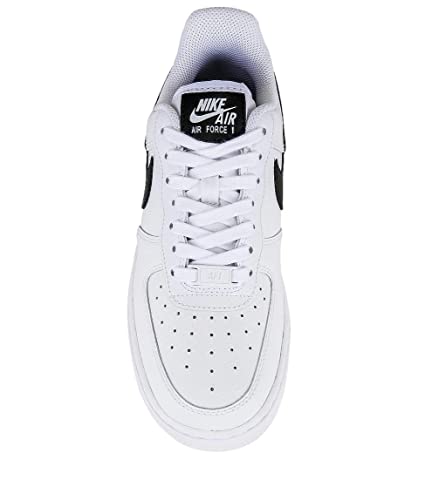 Nike Womens WMNS Air Force 1 '07 OG BLK,White Women Size 6.5