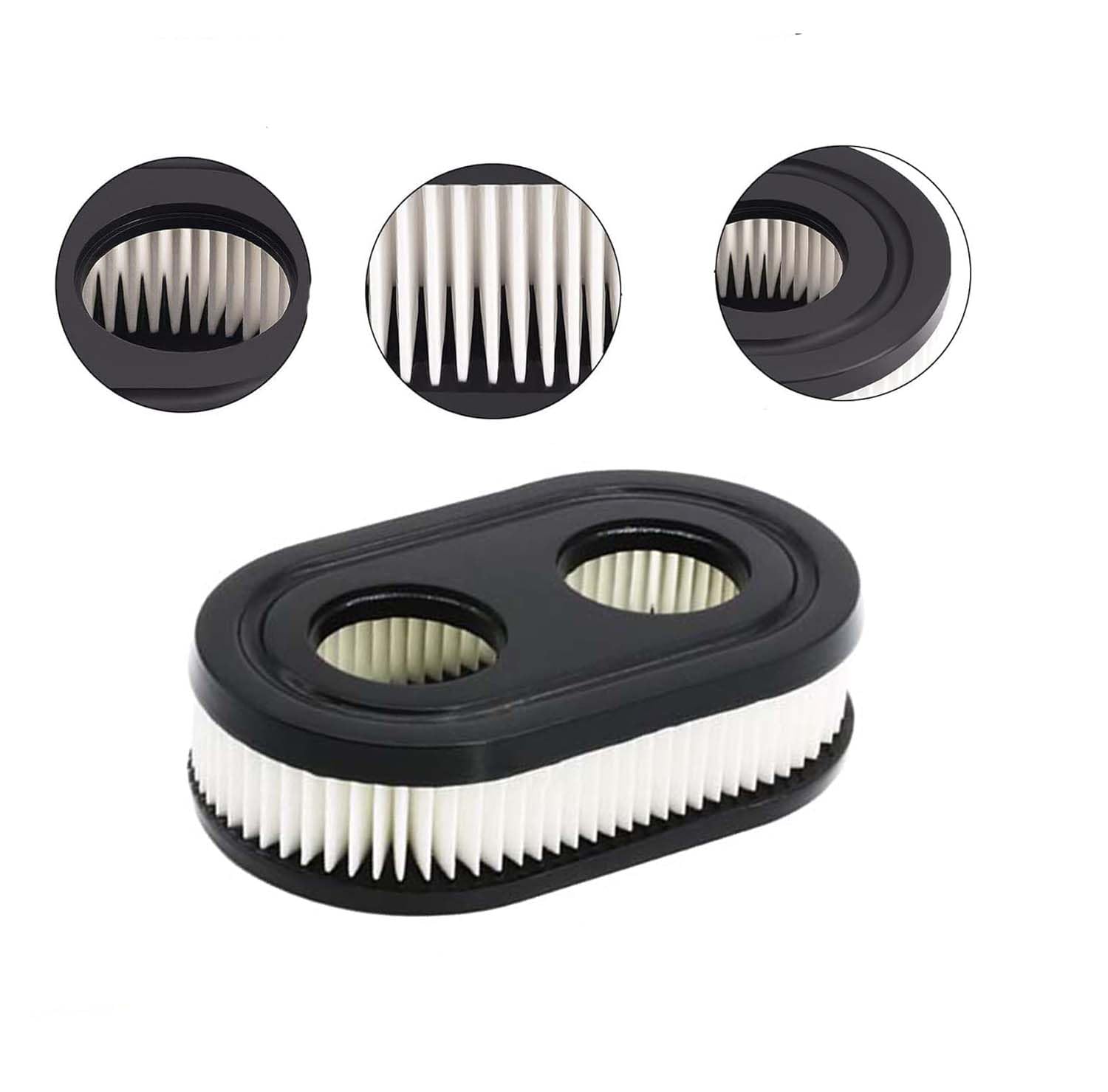 IESUTA Air Filter 593260 - Lawn Mower Air Cleaner Cartridge Filter for 798452,Series Engine 4247 5432 5432K 09P702 Mower Replacement Accessories, 2 Pack