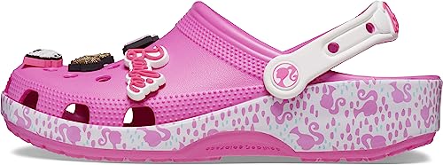 Crocs Unisex Barbie Classic Clogs, Electric Pink, Numeric_10 US Men