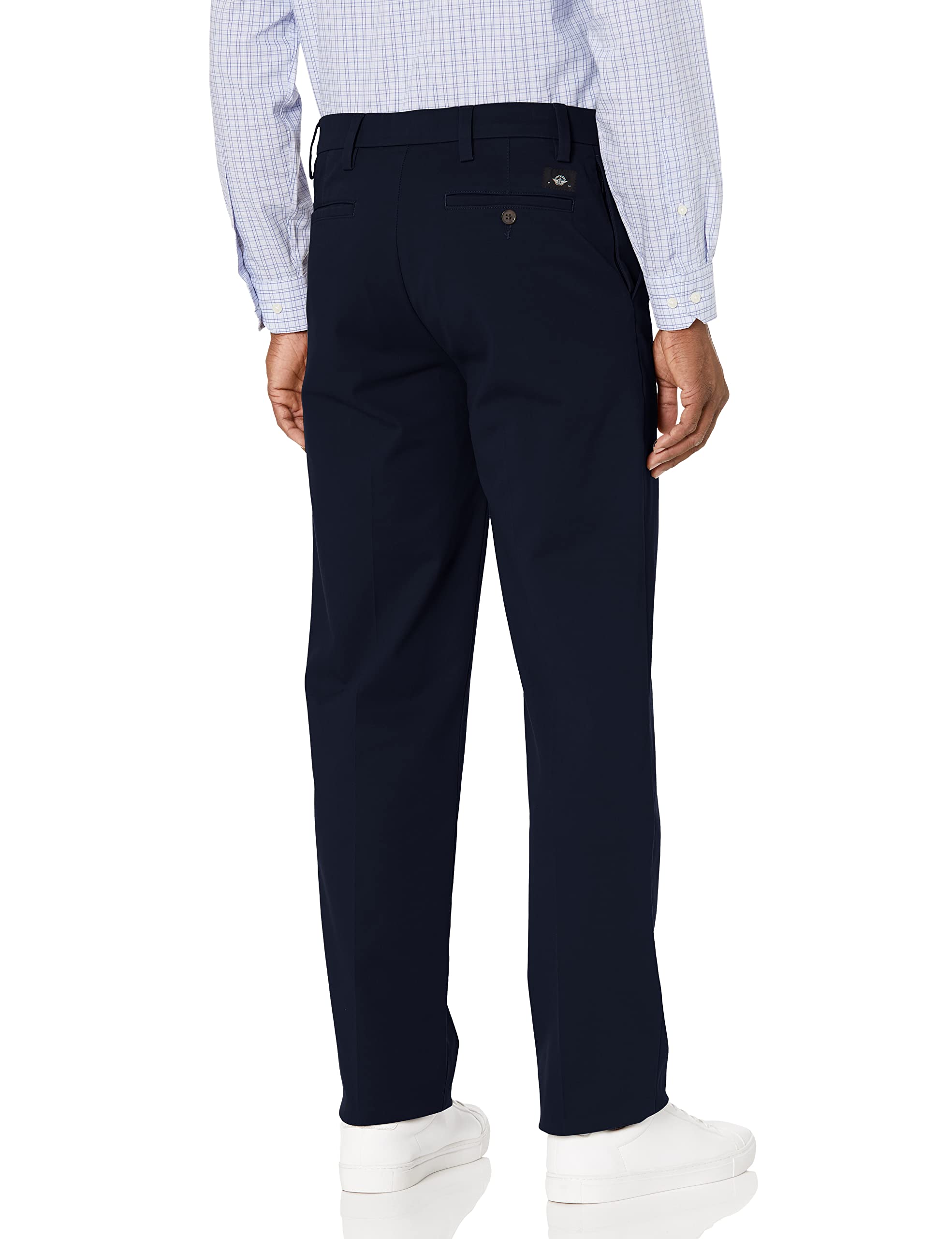 Dockers Men's Classic Fit Workday Khaki Smart 360 Flex Pants (Standard and Big & Tall), Storm Grey, 56W x 32L