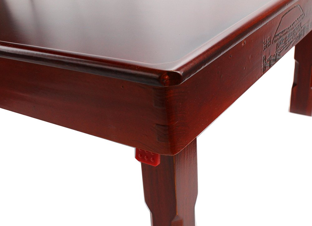 Excelife 86150 Multi Folding Wooden Korean Tea Table M Size, Medium , Brown