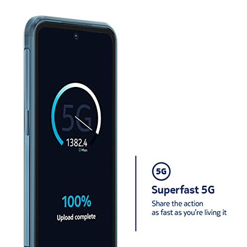 Nokia XR20 5G | Android 11 | Unlocked Smartphone | Dual SIM | US Version | 6/128GB | 6.67-Inch Screen | 48MP Dual Camera | Polar Night,Blue