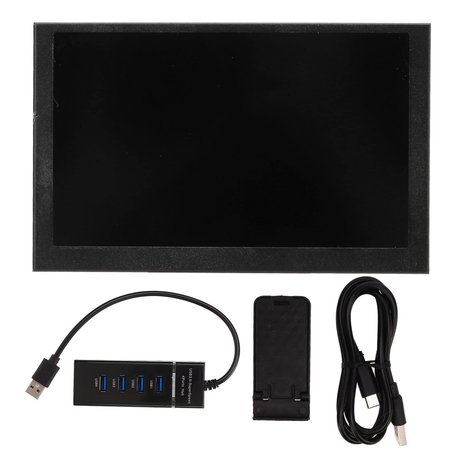 Haofy Computer Screen, Eye Protection MultiThemed Mini Monitor 3.5 Inch (Black)