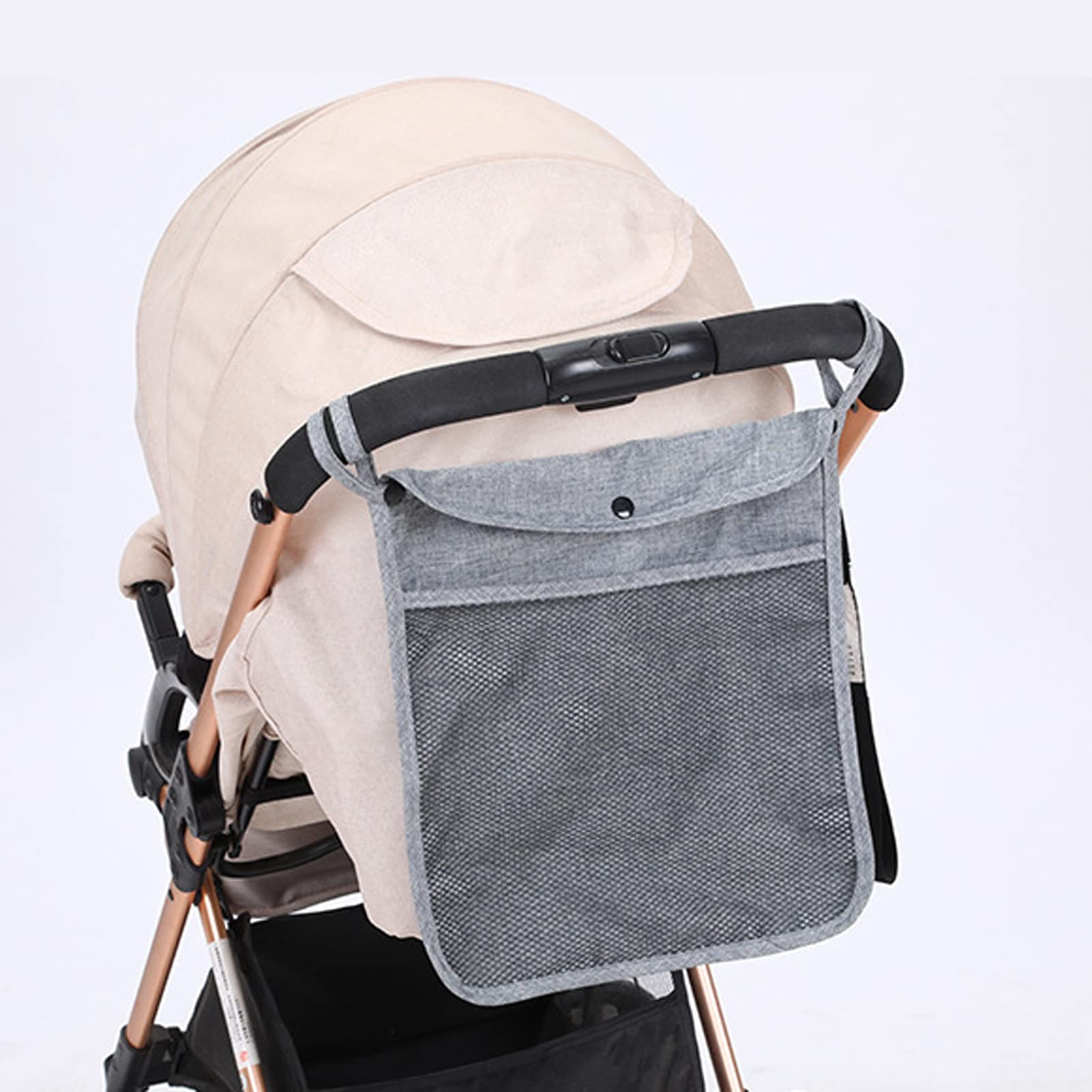 Jenbode Stroller Hanging Bag,Baby Stroller Pram Pushchair Net Mesh Hanging Bag Organizer Diaper Storage Tidy Net Accessories
