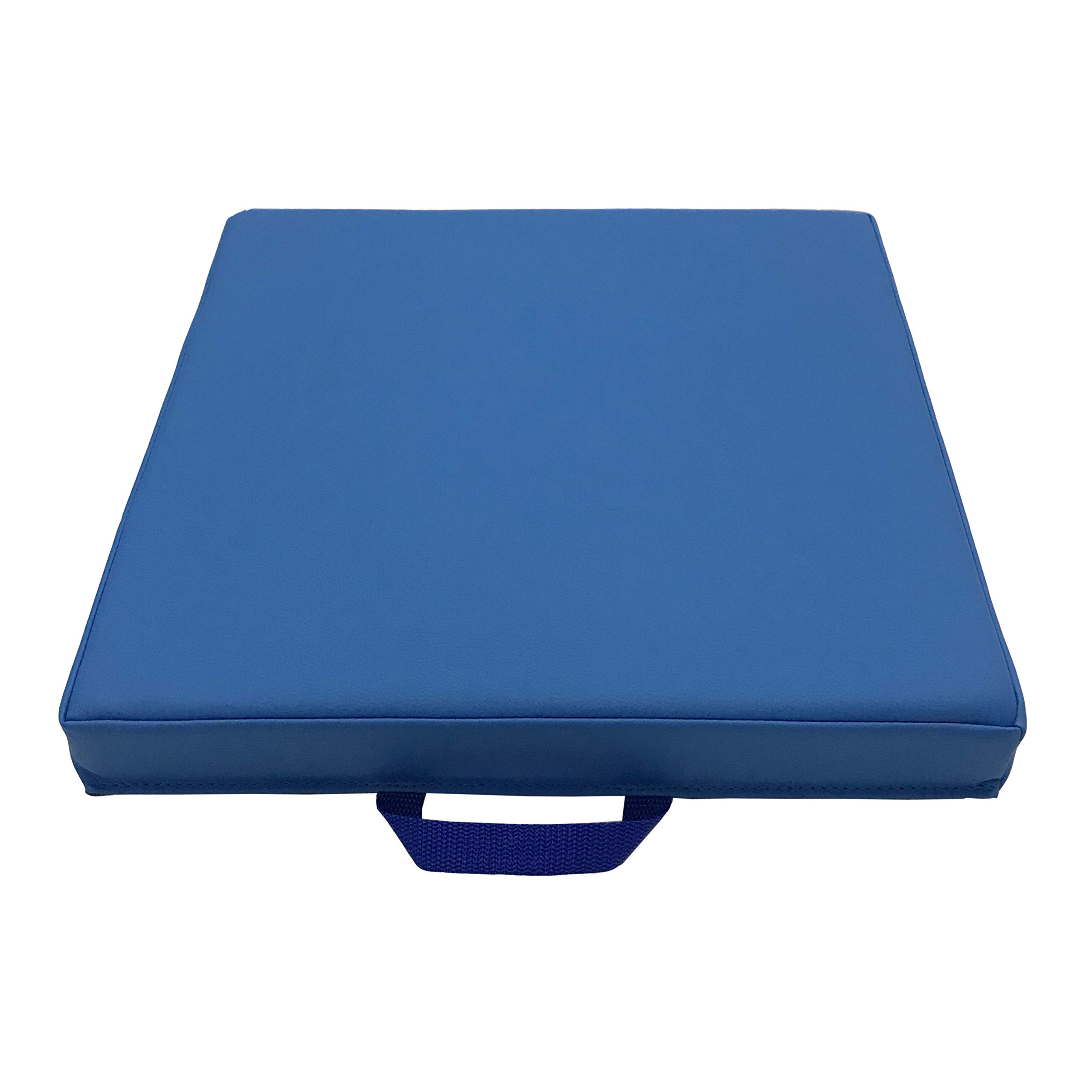 Factory Direct Partners 12228-CT SoftScape 15" Square Floor Cushions with Handles, 2" Thick Deluxe Foam (6-Piece) - Contemporary