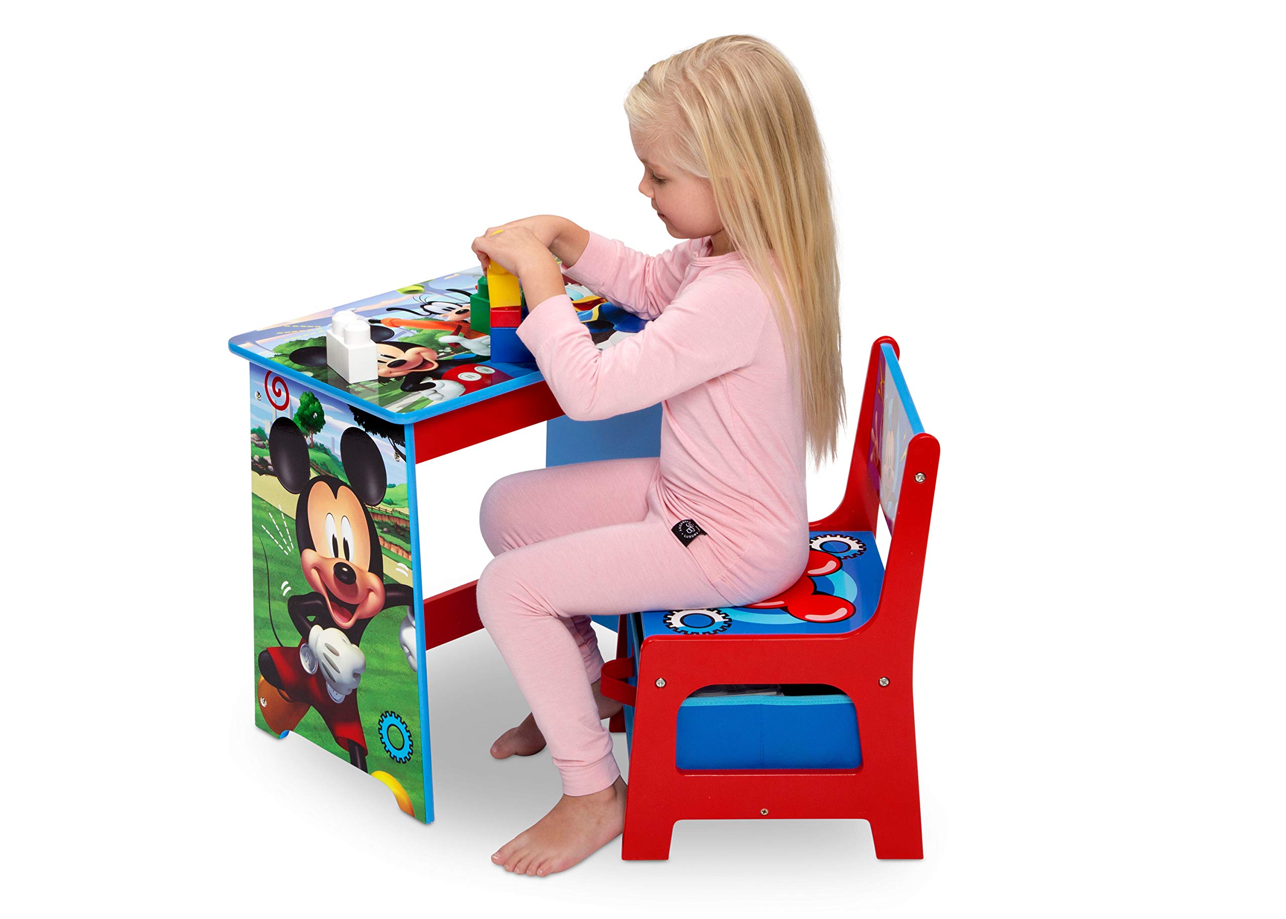 Disney Mickey Mouse Kids Wood Desk and Chair Set by Delta Children