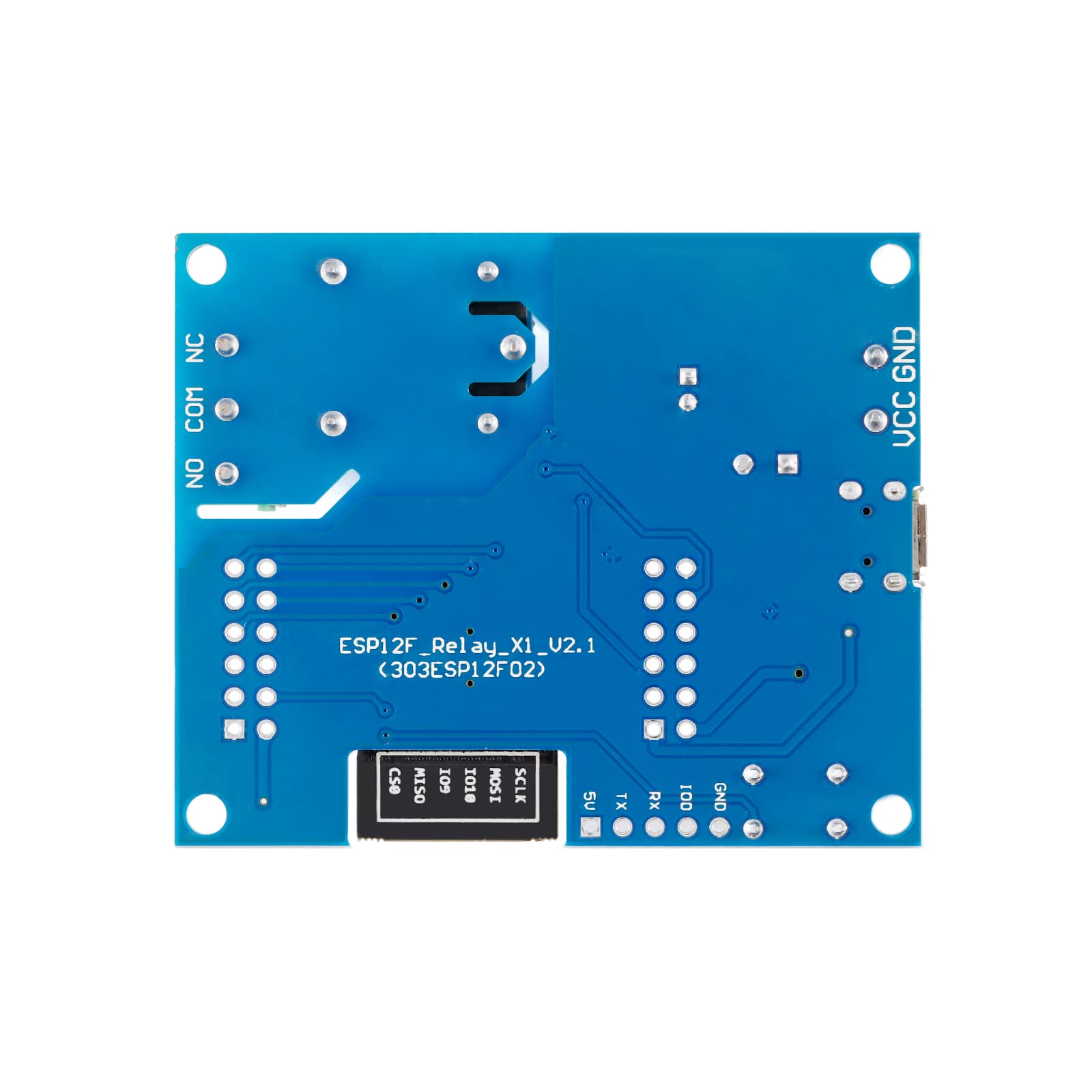 JESSINIE 2Pcs ESP8266 ESP-12F WiFi Single Relay Module ESP DC5-80V Wireless Controller Relay Module Board ESP-12F for IOT Smart Home APP