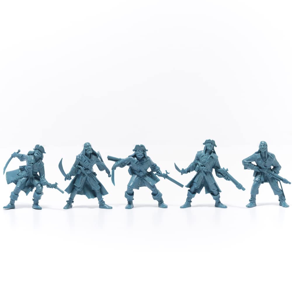 Fantasy Battles Creature Mini Action Figure Playset Pirates 2ʺ Fantasy Figures XL 1/32nd Scale DND 5 pcs Characters Accessories RPGs DMS Soldiers