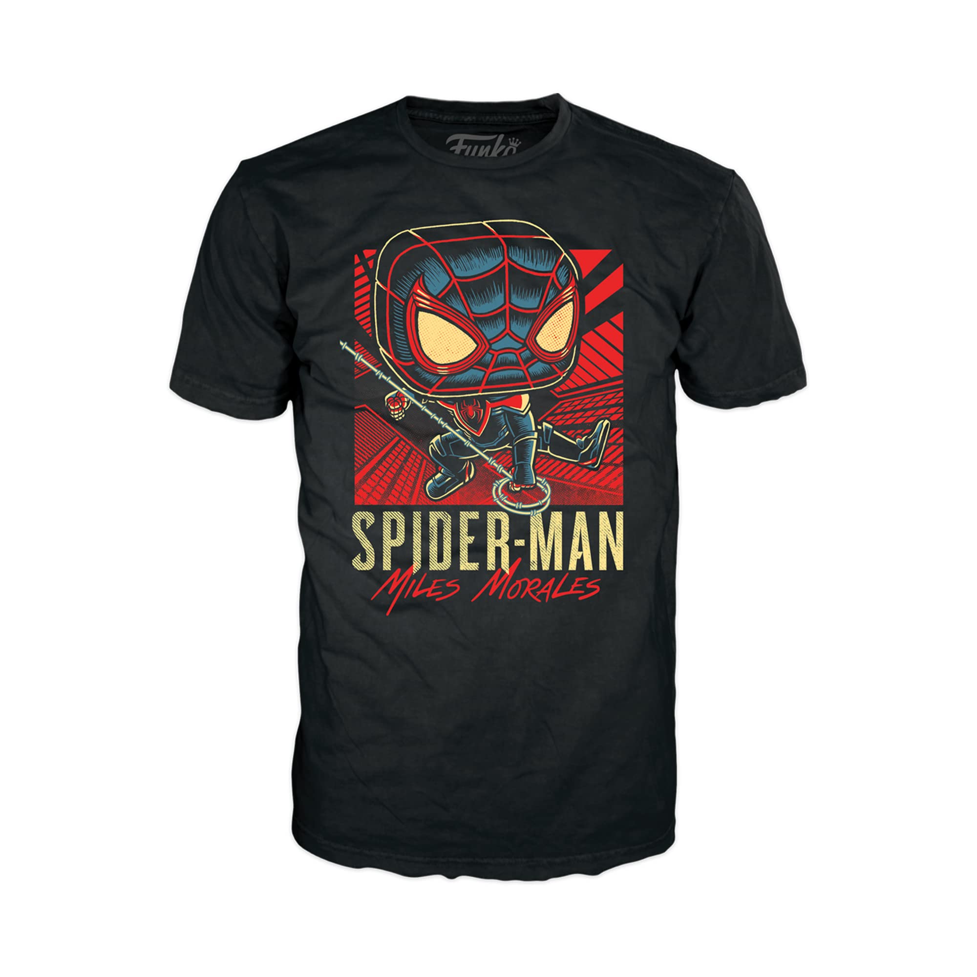 Funko Pop! Boxed Tee: Marvel: Gamerverse Spider-Man, Miles Morales - XS