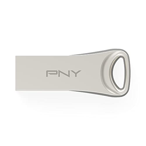 PNY 512GB Elite-X USB 3.2 Flash Drive - 220MB/s, Durable Premium Metal Housing, for Storing, Sharing, and Protecting Important Content, P-FDI512ELTX-GE, Silver