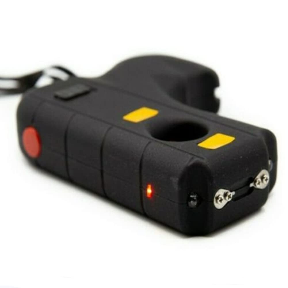 EXOGUN Stun Gun,Flashlight Stun Guns with Safety Disable Pin.Wall Charger Included