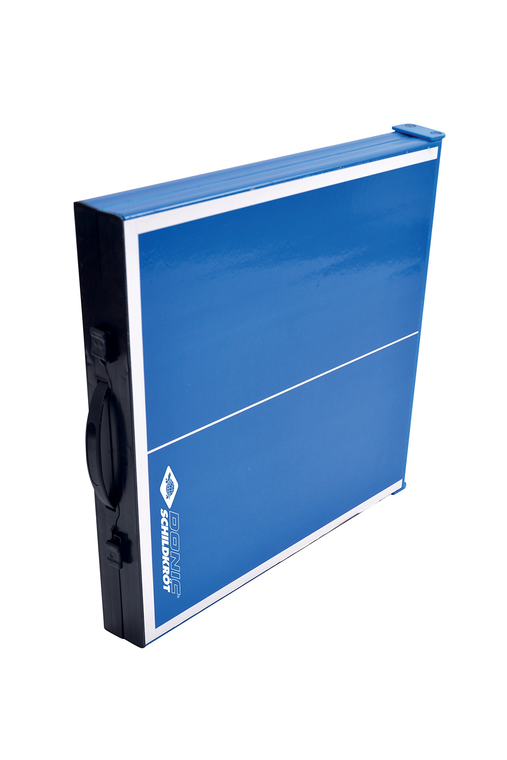 Donic-Schildkröt Mini Ping Pong Table, with 2 Bats and 1 Ball, Folding in a Briefcase, 838576