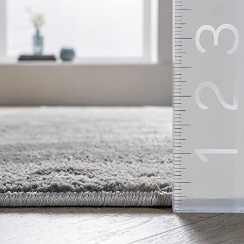 nuLOOM Cyn Contemporary Abstract Area Rug, 8x10, Silver