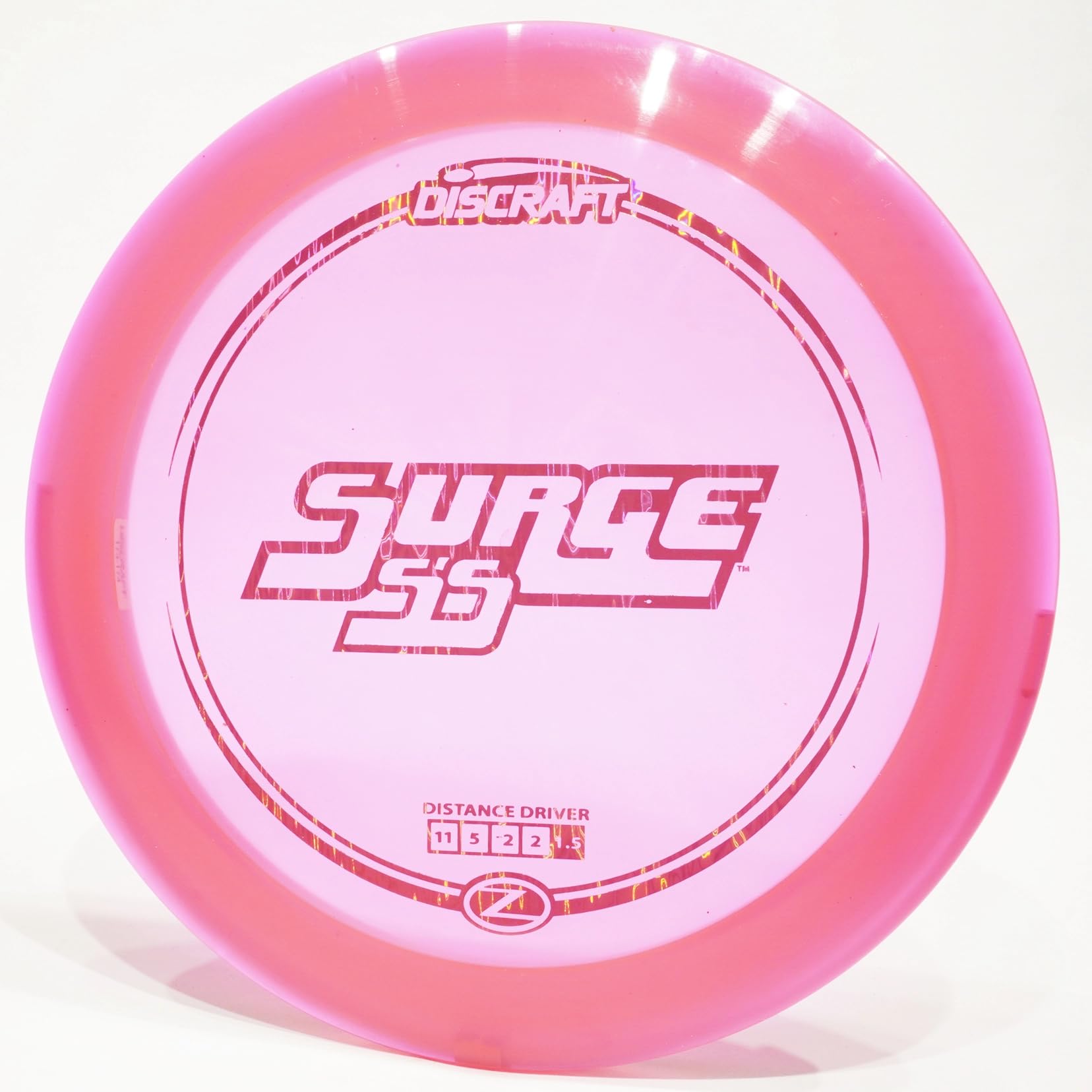 Discraft Surge SS (Z Line) Driver Golf Disc, Pick Weight/Color [Stamp & Exact Color May Vary] Orange 173-174 Grams