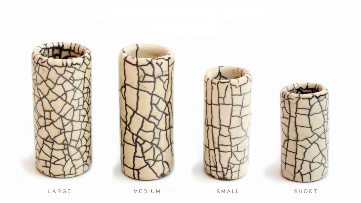 Desert Ceramic Guitar Slide (Short)