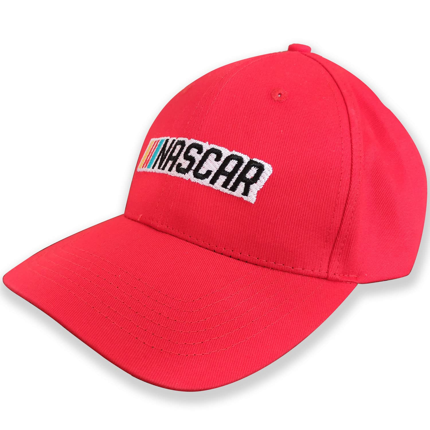 Fit Nascar Baseball Cap Hat,Adjustable Travel Cap Racing Motor Fans Hat for Men and Women (Red)