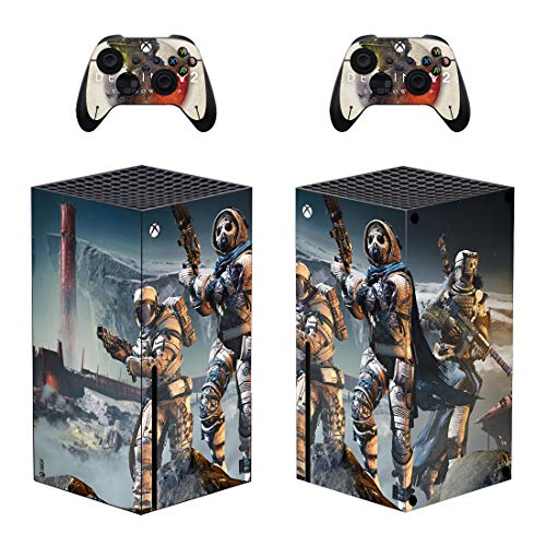 Destiny 2 Xbox Series X Skin Set Full Faceplates Skin Console & Controller Decal Stickers by FELIPE SEIJI KUBA