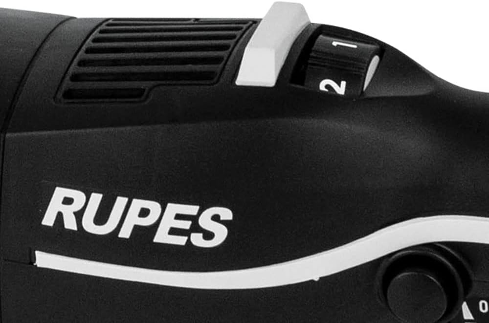 RUPES LHR21 Mark III Buffer Polisher for Car Detailing, Orbital Cleaner, Car Cleaning Tool for Wash, Brush & Foam, Car Essential Accessory with Variable Speed (Single Tool)