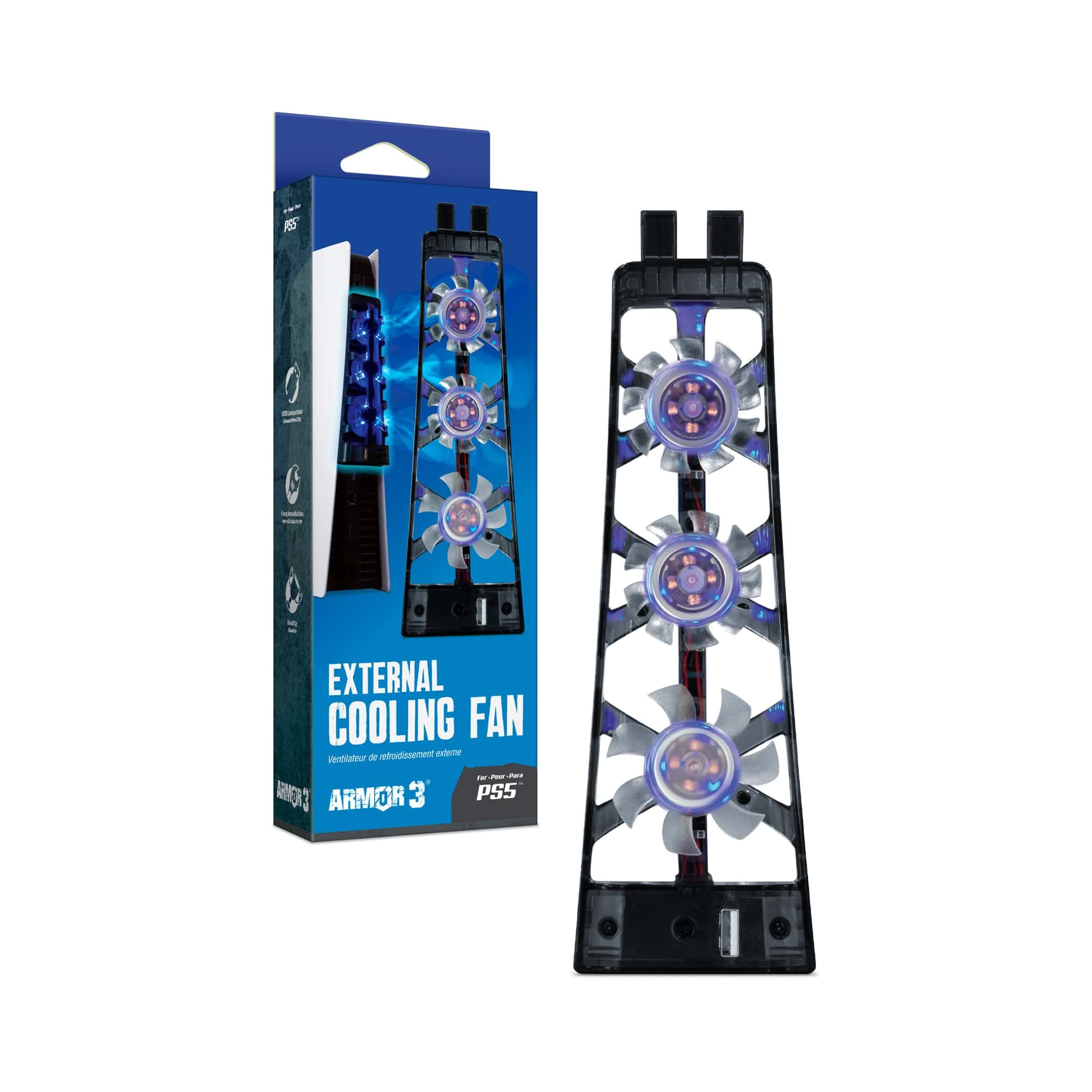 External Cooling Fan for PS5™ - Armor3