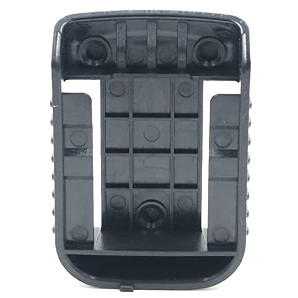 Donop Battery Base and Tool Holder for Dewalt 20V 12V Drill Tool Mount and 20V 60V Battery Holder/Hook/Base Holder (Black, 10 Packs)