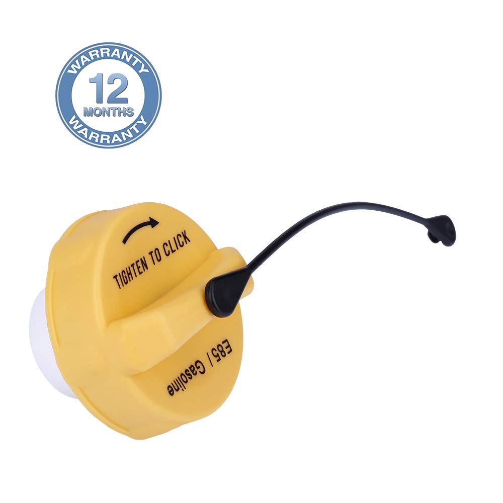 E85 Gas Cap, Fuel Cap Fit For Chrysler Dodge Jeep - 2008-2016 Town & Country, 2007-2009 Commander Grand Cherokee, 2008-2019 Grand Caravan And More,Replace 52030380AA, 52030380AB