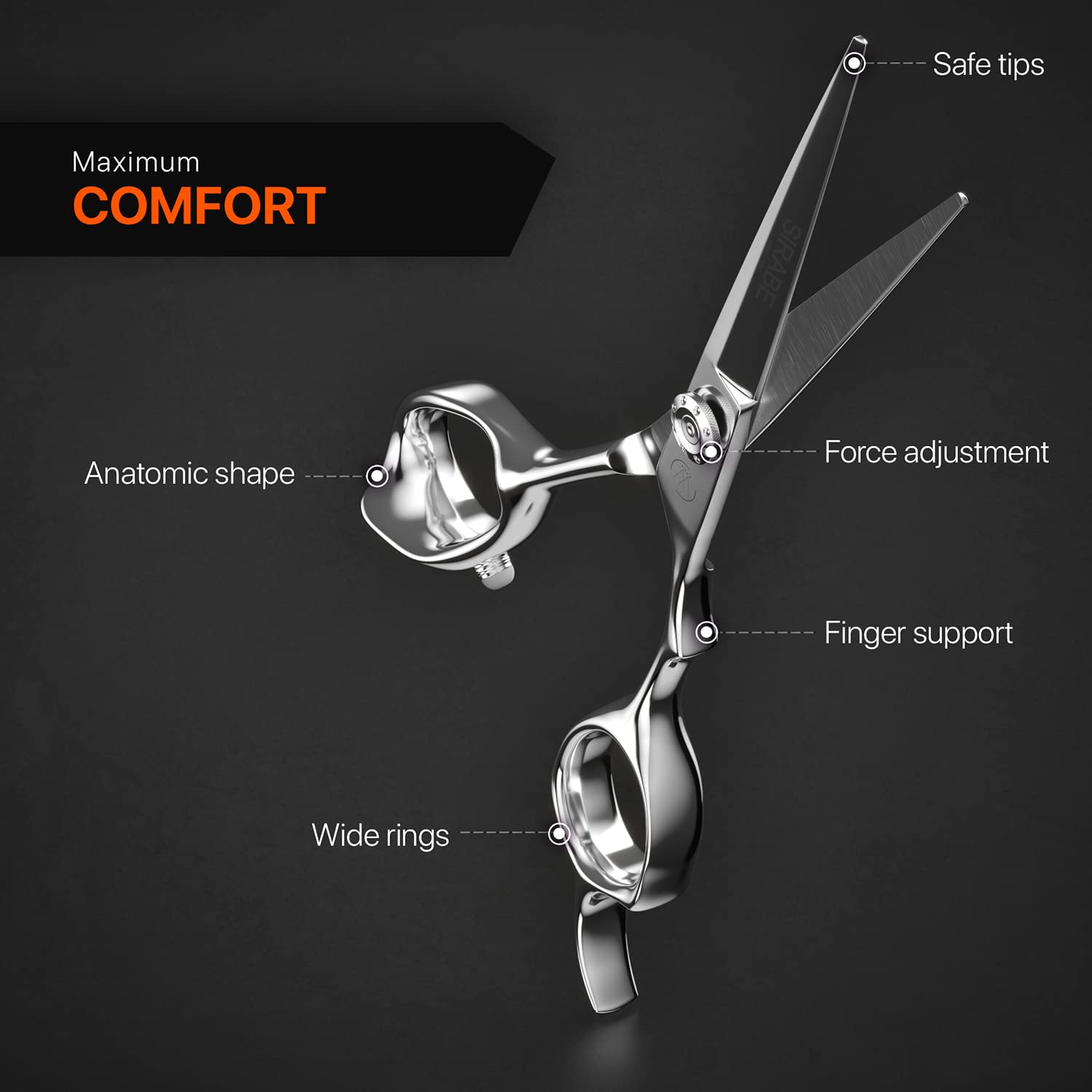 Hair Scissors (Silver Hair Scissors)