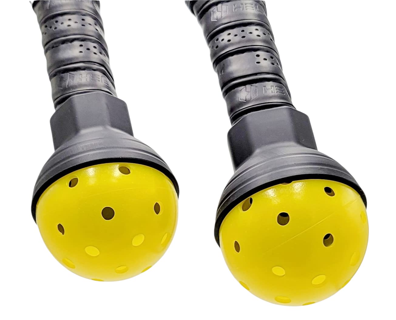 FITROVERTS Pickleball Retriever ◆ Small Accessory That Easily Attaches to Most Pickleball Paddles and Aids in Picking Up Pickleballs Without Having to Bend Over