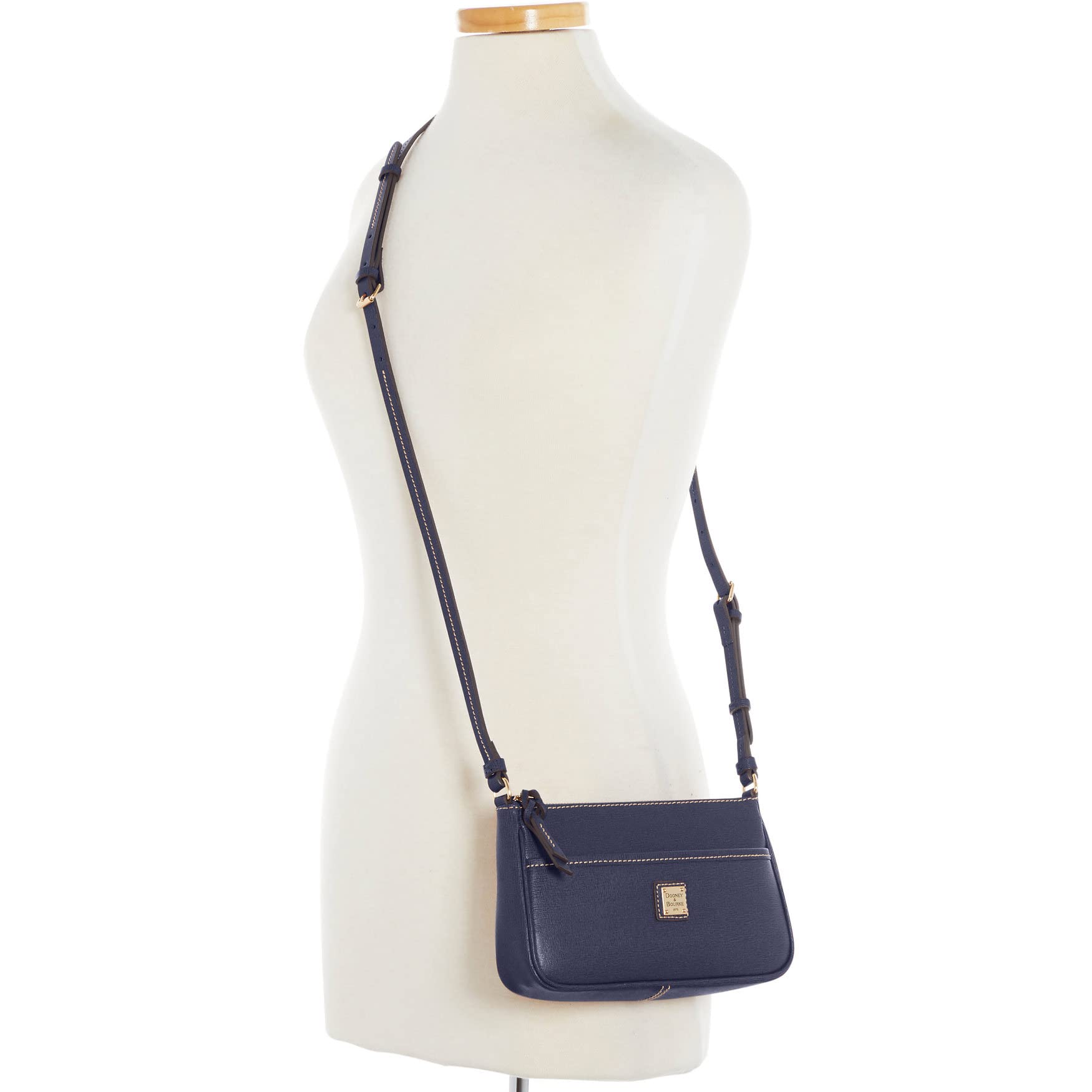 Dooney & Bourke Handbag, Saffiano Lola Crossbody - Marine