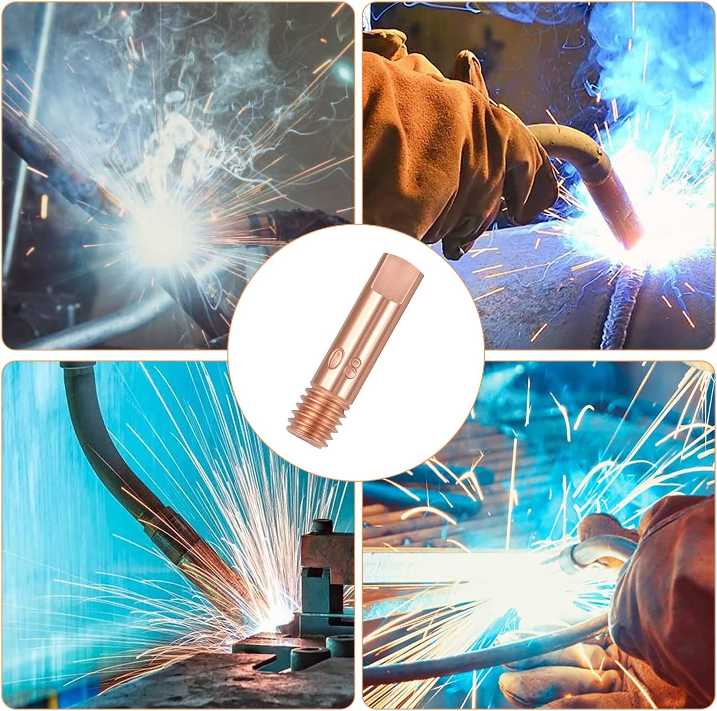 FORTON MIG Welder,Portable Gasless MIG160E IGBT Welder Flux-core Wire Automatic Feed Welding Machine DIY Welder Indoor Welder