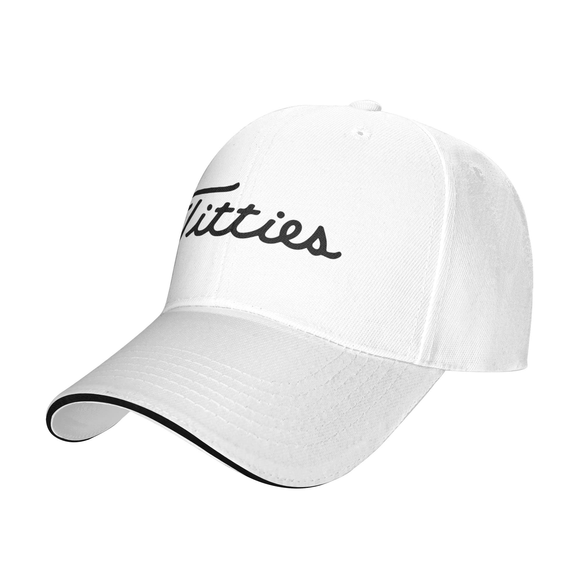 DEUNAHOS Titties Hat Trucker Hat Adjustable Baseball Cap Mesh Cap for Unisex