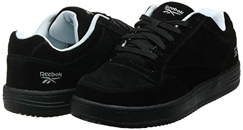 Reebok mens Soyay Safety Toe Skateboard Work Industrial Construction Shoe, Black, 12 US