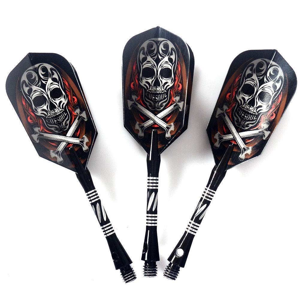 CUESOUL Tungsten Steel Tip Darts 90% Tungsten - Precise Barrels 24 Grams