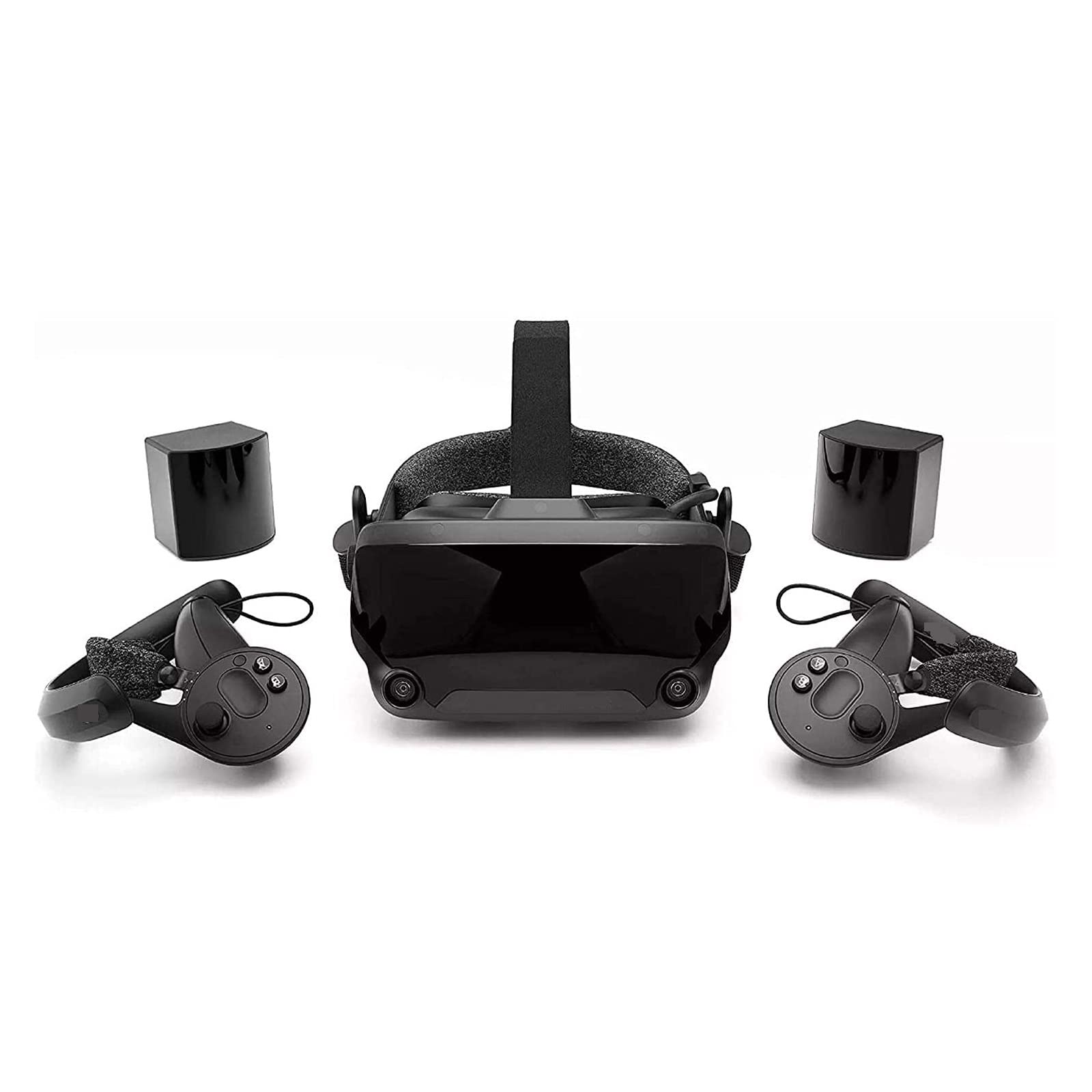Full VR Kit Headset, Base Stations Controllers Steam VR Games Handle (Color : Full kit 2.0 Station)