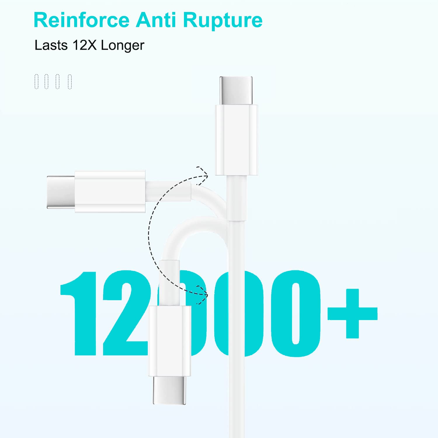 iPad Pro Charger,20W USB C Fast Charger with 10FT Long Fast Charging Cord for iPad Pro 12.9 5th/4th/3rd,11 inch 3rd/2nd/1st,iPad Air 5th/4th Generation,iPad Mini 6th,iPad 10th,iPhone 15 Pro Max/Plus