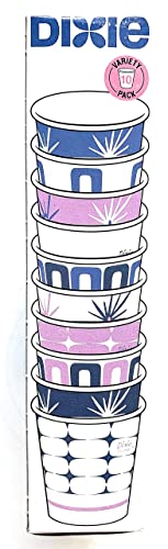 Dixie Bathroom Cups, 3 oz 200 ea, Assorted designs