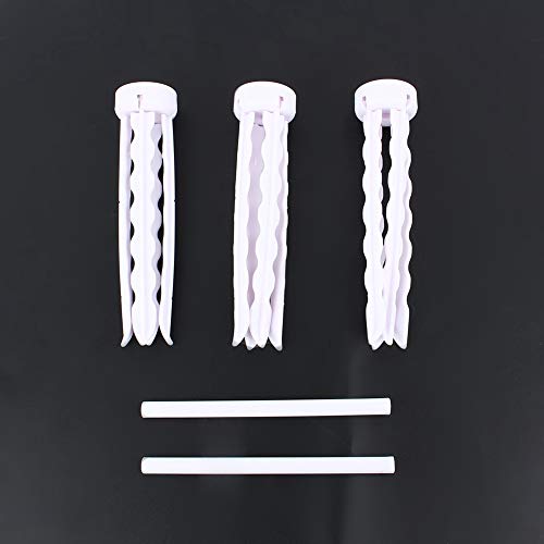 TOPINCN Plastic Pasta Drying Rack Collapsible Household Noodle Dryer Rack Hanging Fondant Gum Paste Flower Drying Rack Air Dry Stand Cake Decorating Tool