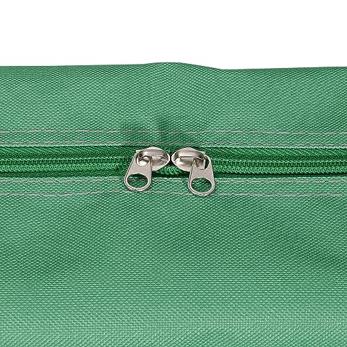 PATIKIL Closet Storage Bags, 80L Capacity Large Waterproof Moving Storage Bag Totes with Strong Handles for Home Camping, Green