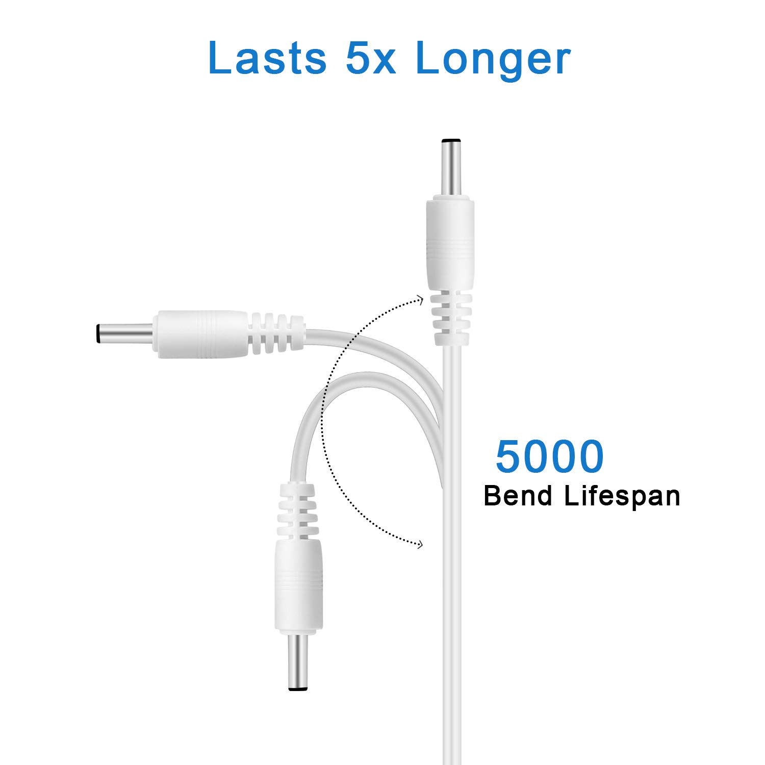Replacement Charger Cord for LELO Gigi/Gigi 2, Mia, Mona/Mona 2 / Mona Wave, Lna Wave, Ora/Ora 2, Lily/Lily 2, Liv/Liv 2, FOREO Luna Series Facial Cleanser Charger Cable