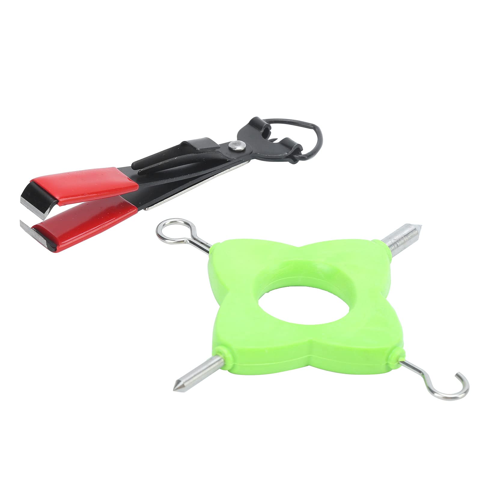 Dilwe Fishing Line Knotting Tool,4 in 1 Multi Fishing Knot Puller Tool Knotting Knotless Knot Tool Fishing Tool