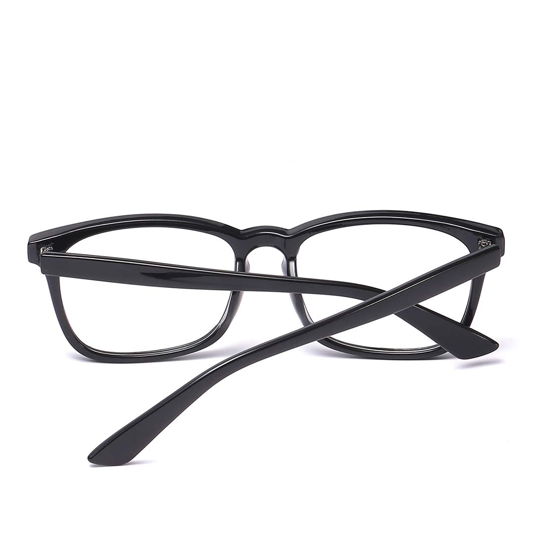 ENSARJOE Unisex Stylish Square Non-prescription Eyeglasses Glasses Clear Lens Eyewear Frame