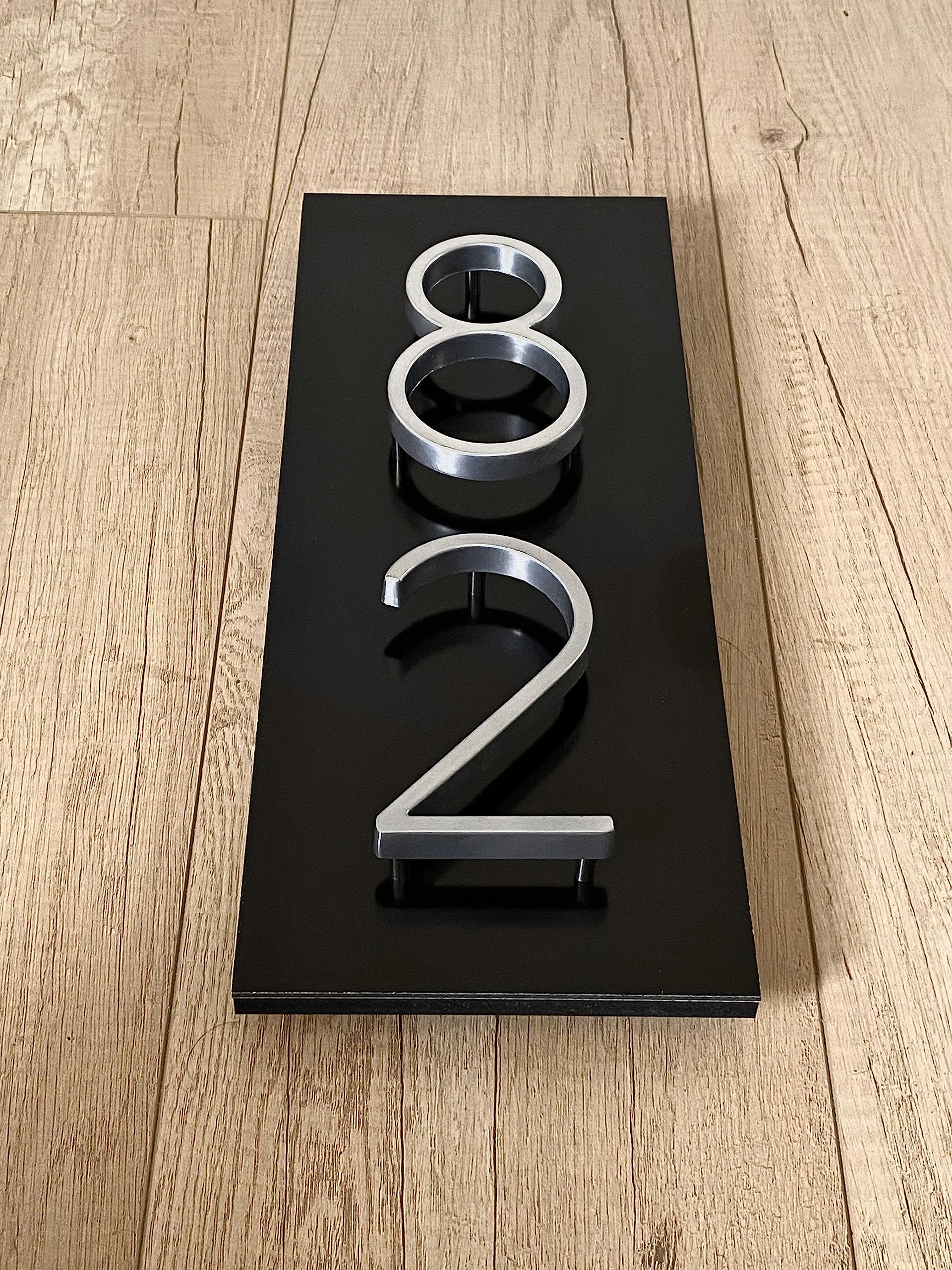 House Numbers | Address number in Vertical and Horizontal mode | Address plaques for outside | Personalized gift | Housewarming gift idea | Address signs | Modern house numbers