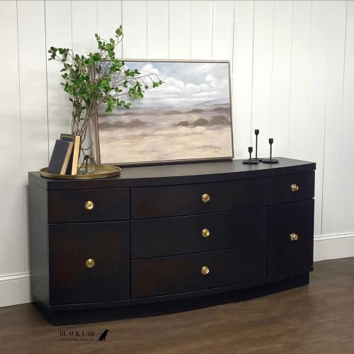 Dixie Belle Paint Company Chalk Finish Furniture Paint (Caviar 16OZ)