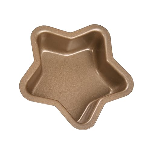 ifundom 3 pcs Baking Tool Steel Loaf Pan star nonstick bakeware carbon steel baking pan Muffin Pans pizza pan Non-Stick Baking Pan baking mold pan Toast circle stencil cake oven