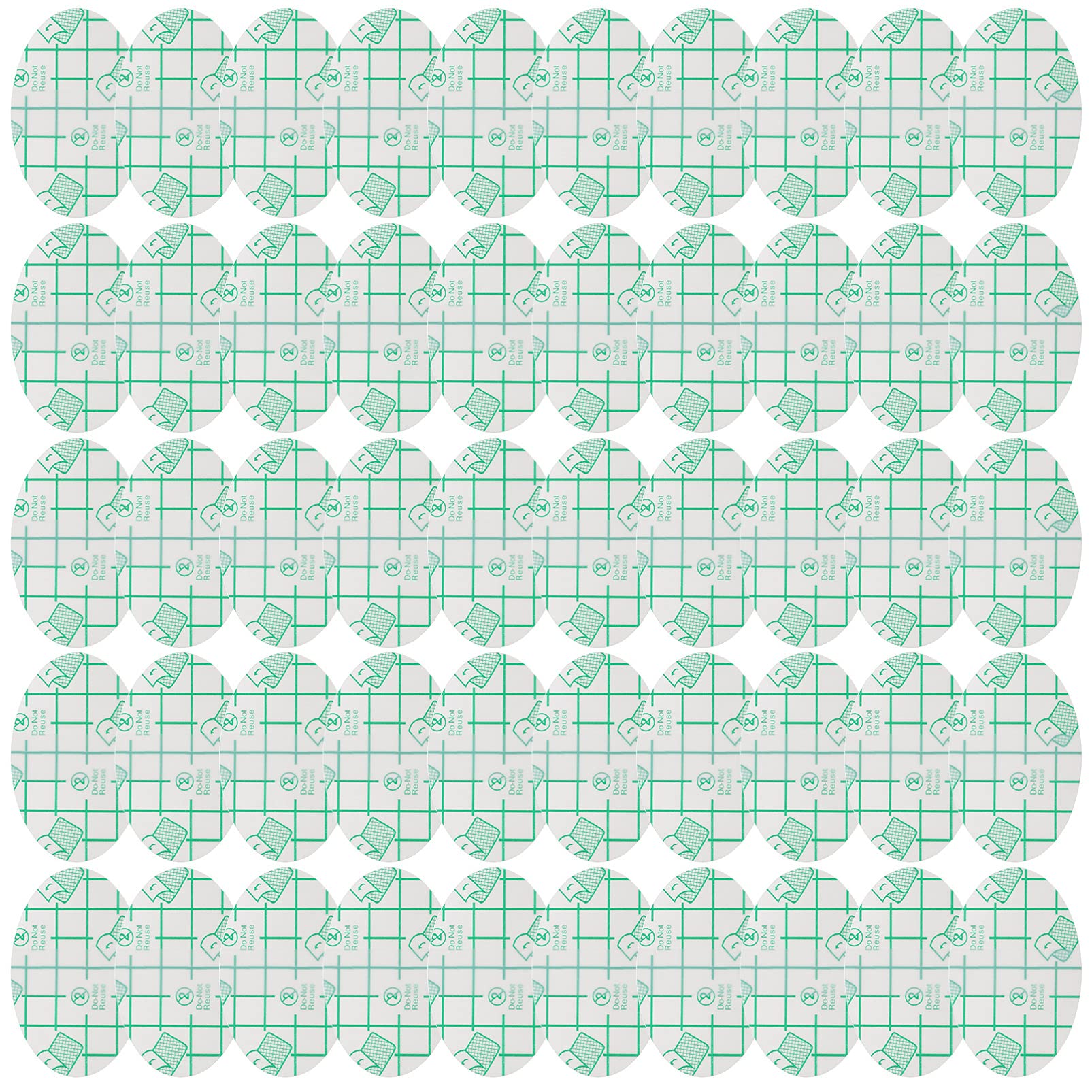 Healeved 60 Pieces Ear Stickers Disposable Ear Covers for Shower Baby Ear Protectors Ear for Bathing Swimming